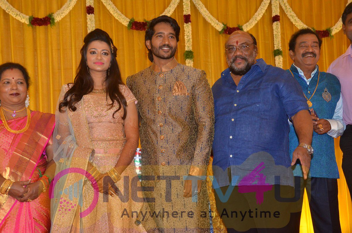 Actor Pandu Son Pintu Wedding Reception Lovely Stills | 410908 | Movie ...