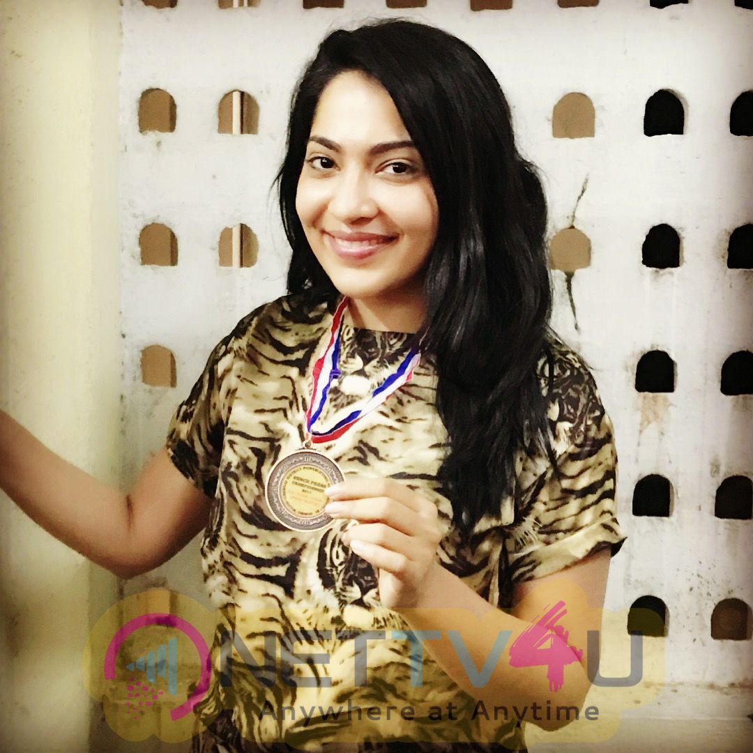 Actor Ramya Wins Bronze In Power Lifting Championship Pics | 456961 ...