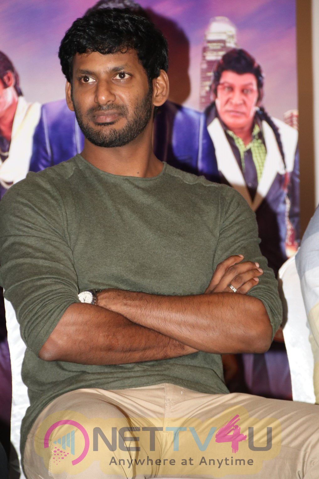 Actor Vishal Press Meet Stunning Stills | 418245 | Movie Press Meet ...