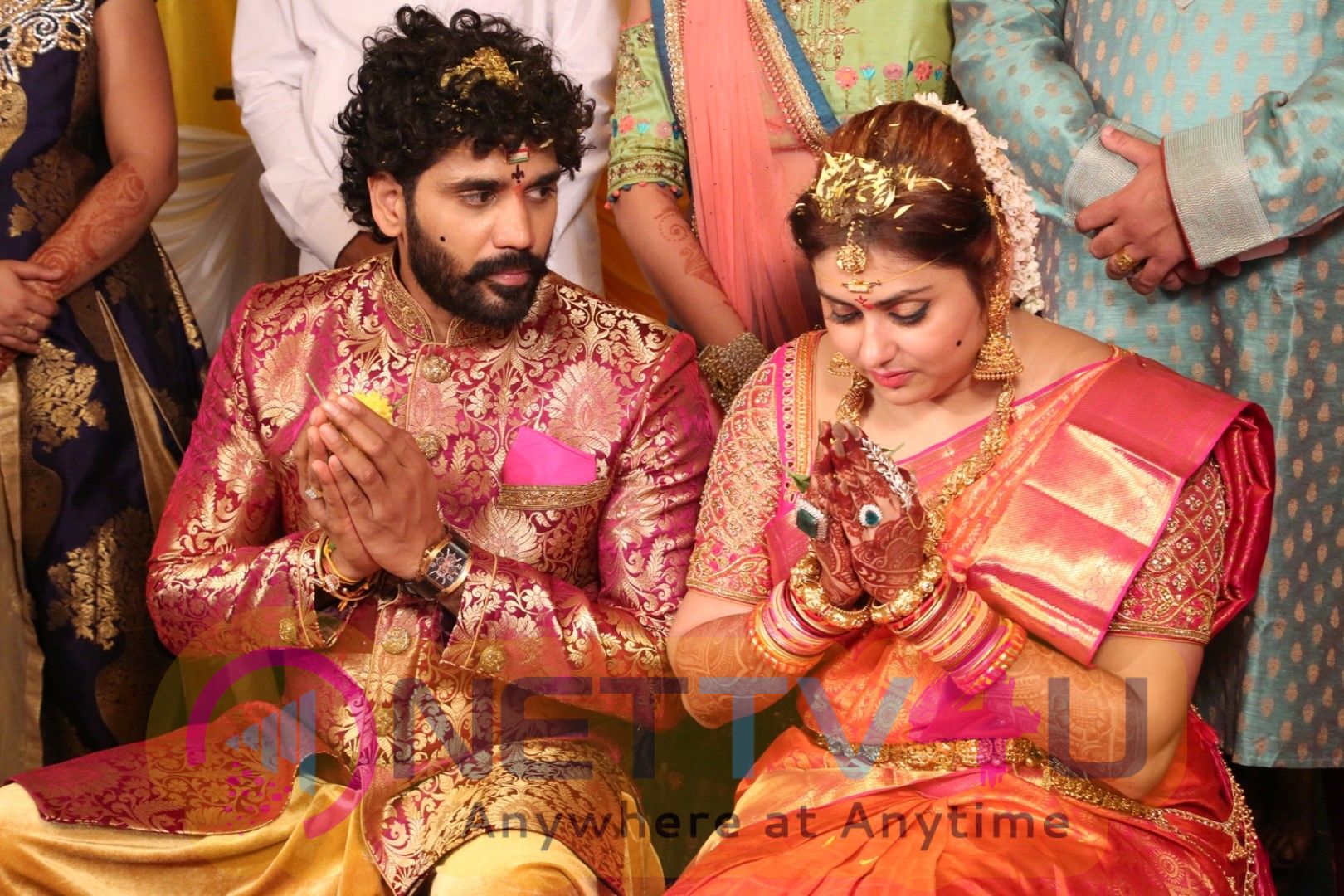 Actress Namitha Wedding Celebrations Photos | 524189 | Movie Press Meet ...