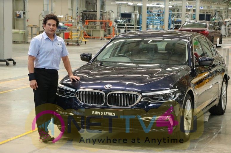 Sachin Tendulkar Launch Bmw 5 Series Pics | 552869 | Movie Press Meet ...