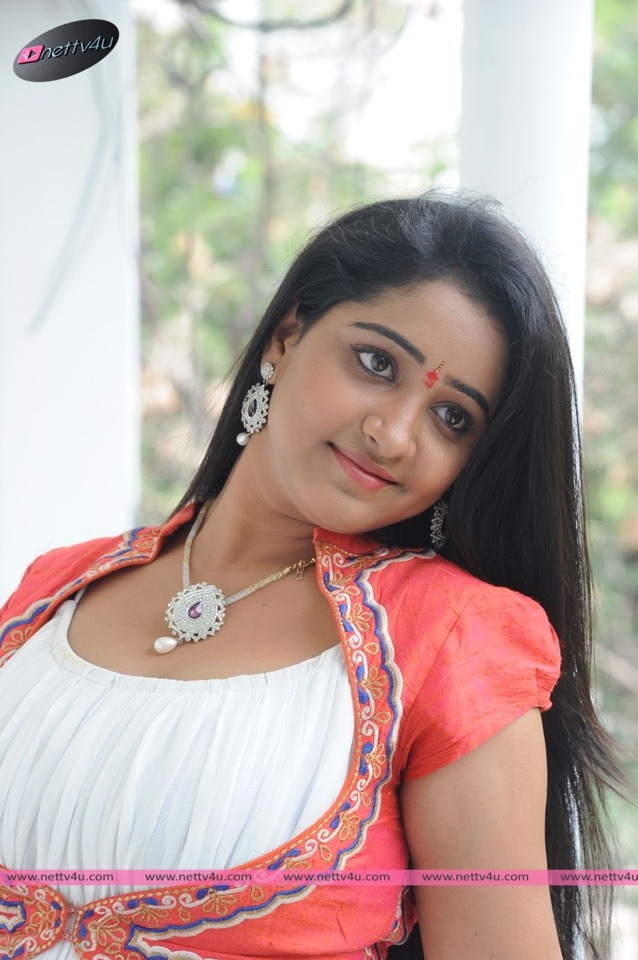 Telugu Actress Aishwarya Addala At Mounam Movie Opening | 18802 ...