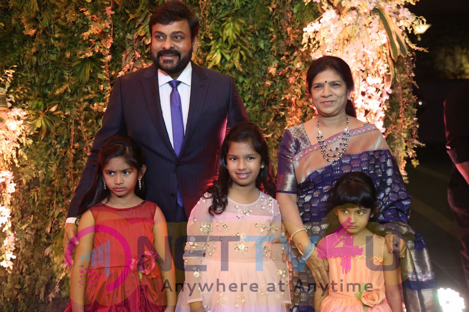 Chiranjeevis Second Daughter Sreeja Marriage Wedding Reception Event ...