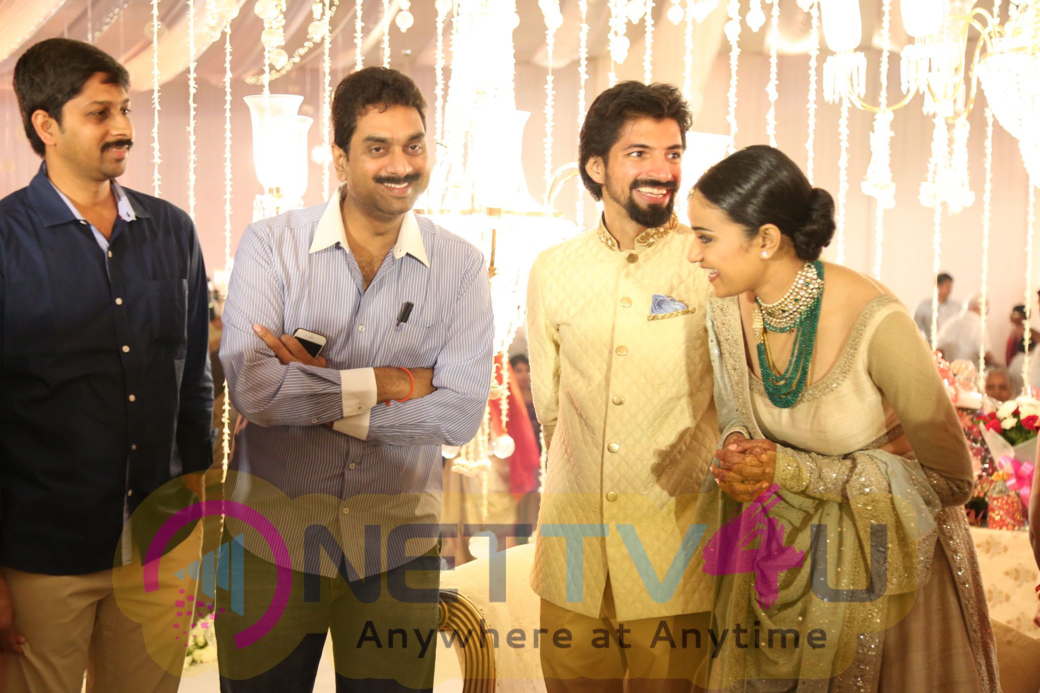 Priyanka Dutt Wedding Reception Photos | 74253 | Movie Press Meet Pics ...