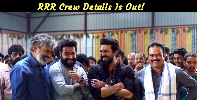 RRR Crew Details Is Out! | NETTV4U