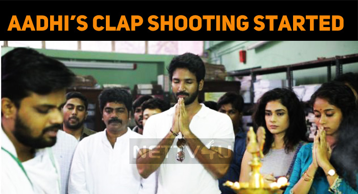 Aadhi’s Clap Shooting Going At A Brisk Pace! | NETTV4U