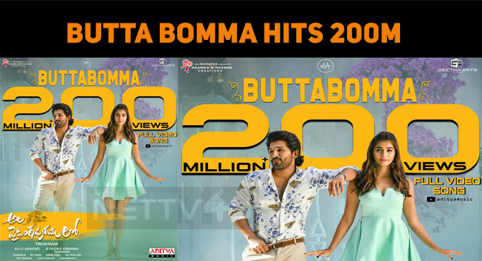 Butta Bomma Hits 200 Million+ Views! | NETTV4U