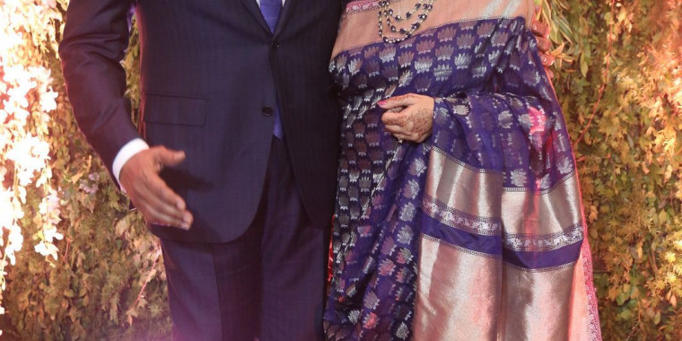 Chiranjeevis Second Daughter Sreeja Marriage Wedding Reception Event ...