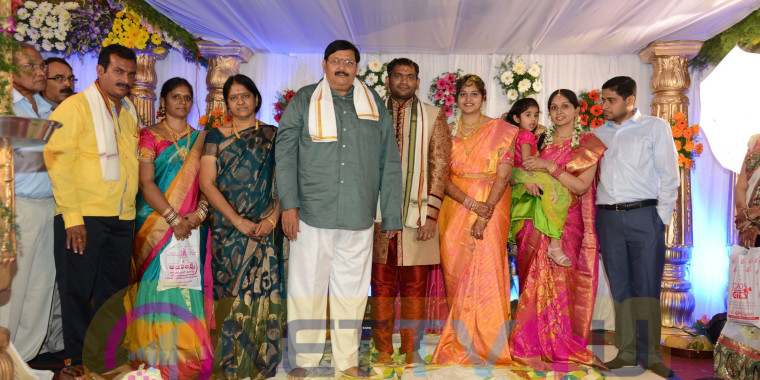 Director K Vasu Daughter Wedding Photos | 126738 | Movie Press Meet ...