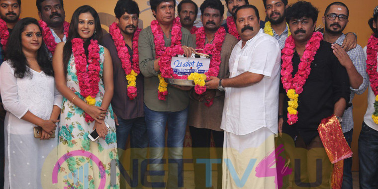 Vandi Tamil Movie Pooja Exclusive Stills | 394502 | Movie Press Meet ...